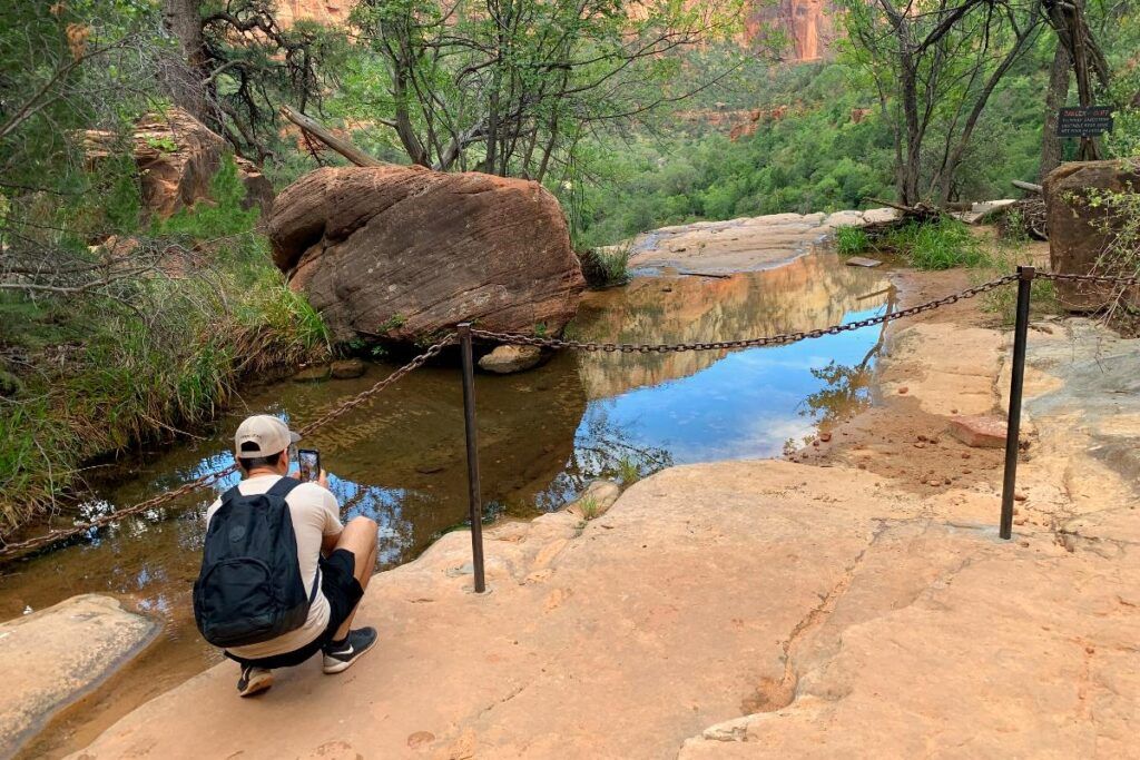 Emerald Pools Trail im Zion National Park - Bryce Canyon Country